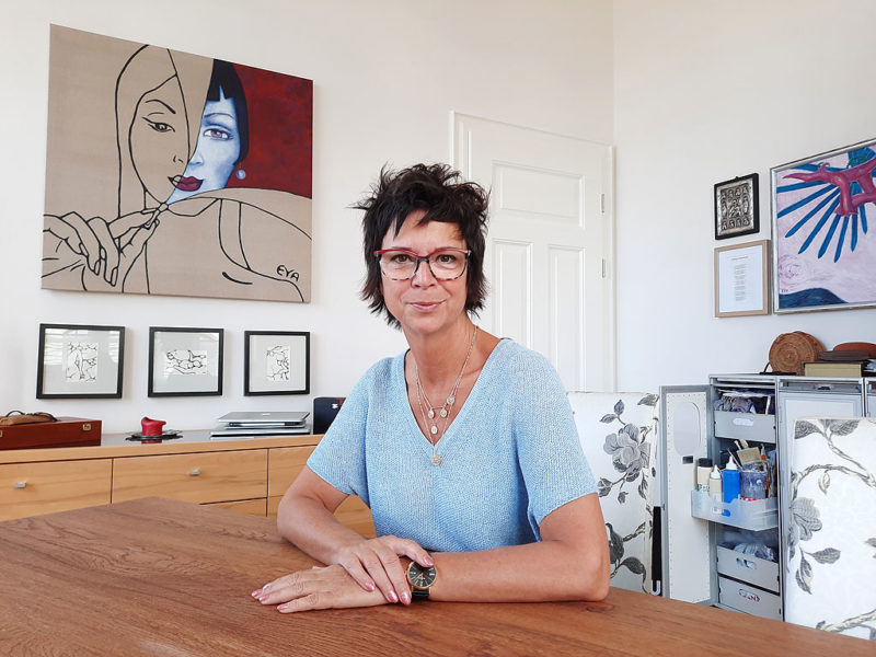 Eva und Adam › Unterm Dach